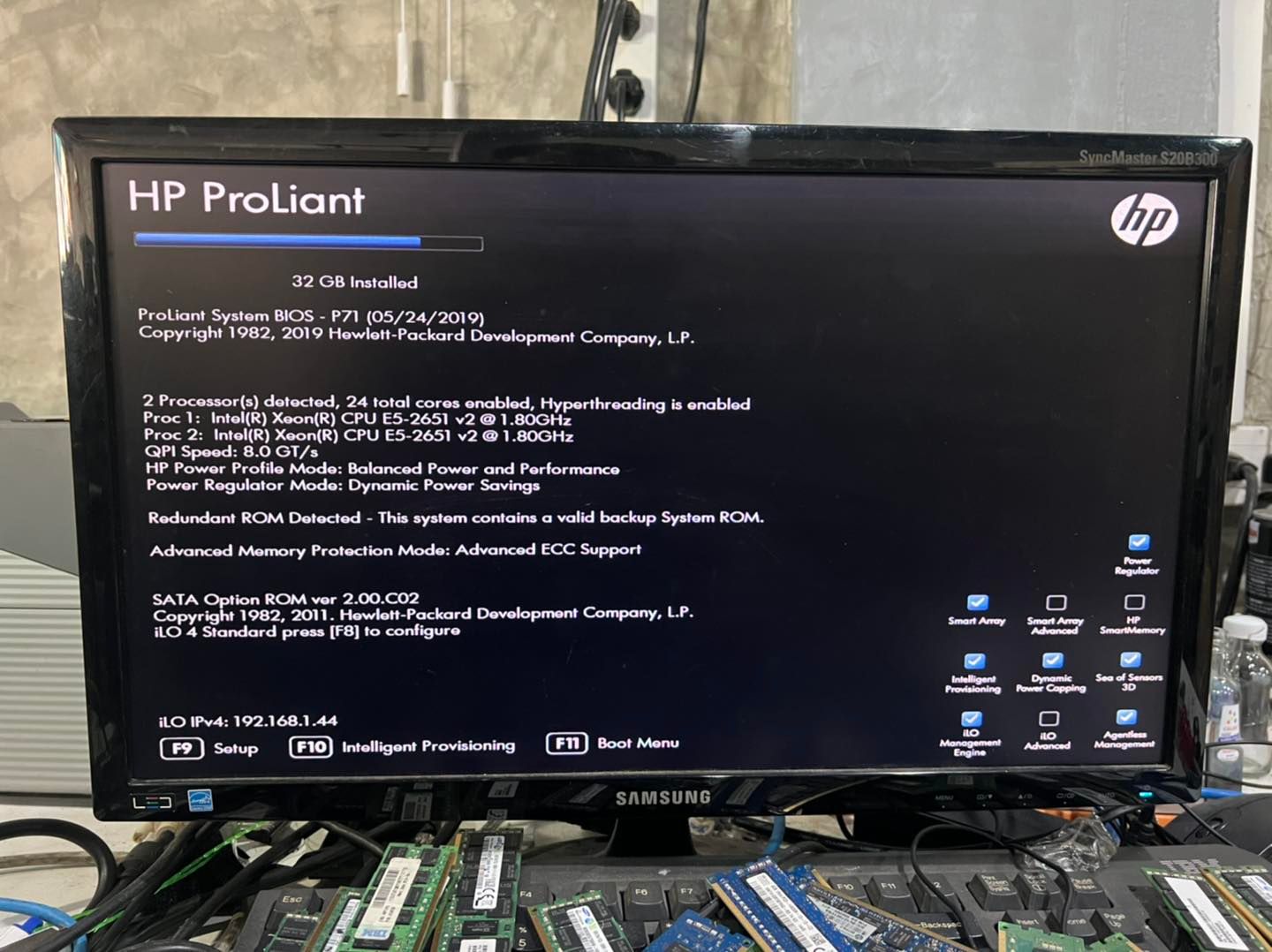 hp dl360p g8 server 2cpu 32gb 24cores มือ 2 พร้อมใช้งาน - จำหน่าย server workstation cisco มือ 2 ...